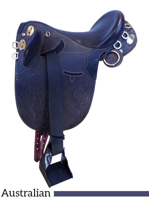 Ride in Style with the Bad Dog Ranch Australian Saddle
