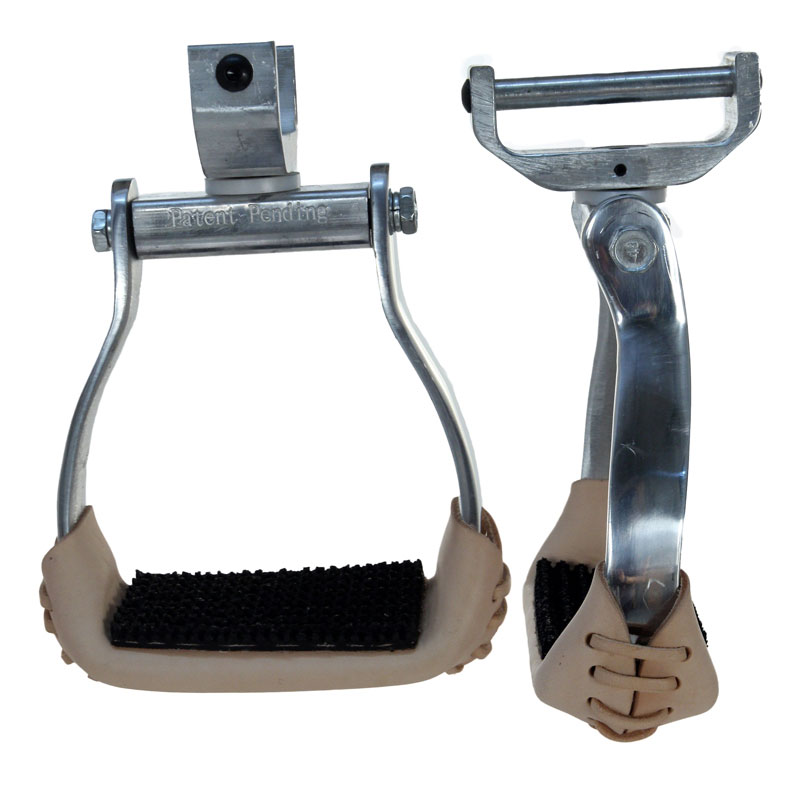 Aluminum Swivel and Lock Stirrup 57-2045