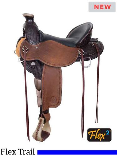 Circle Y Oakwood Flex2 Trail Saddle 1137