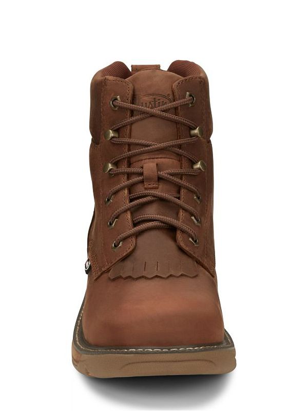 Men's Justin Rush Waterproof Lace-Up Work Boot SE465