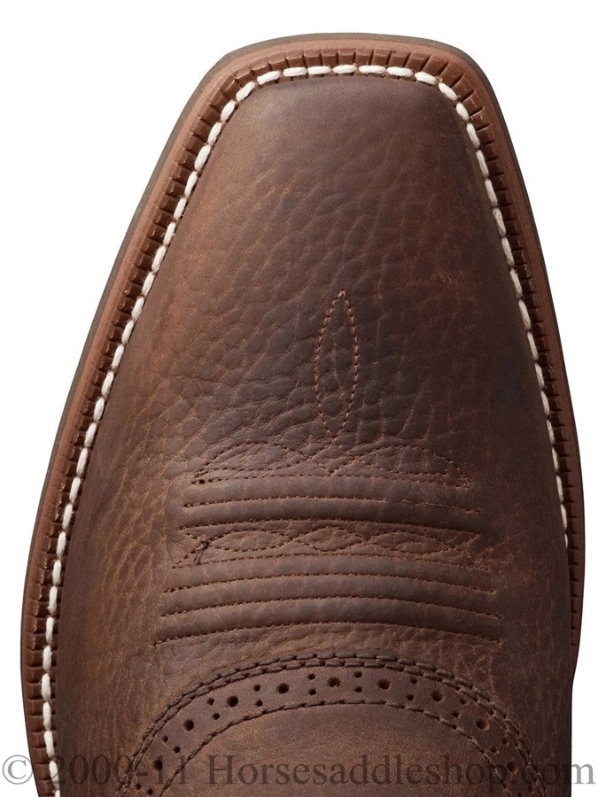 Men's Ariat Heritage Brown Oiled Rowdy Roughstock Boots 10002227