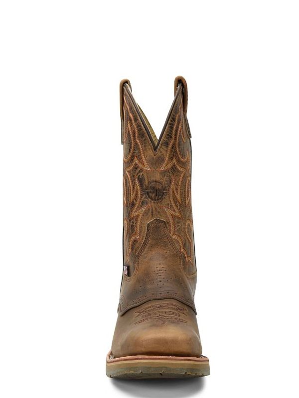 Men's Double-H ICE™ Full Grain Steel Toe Roper Boots DH3567