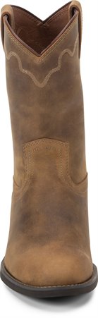 Men's Justin Jeb Roper Tan Apache Stampede Boots 3902