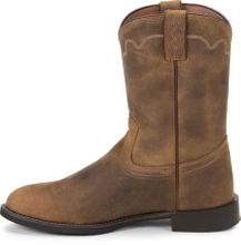 Men's Justin Jeb Roper Tan Apache Stampede Boots 3902