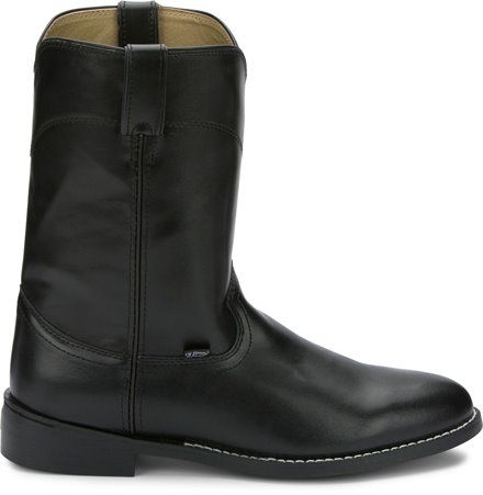Men's Justin Temple Black Farm & Ranch Boots JB3000