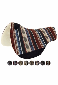 Wool Blend Felt Contour Tucker Saddle Pads 40-700 701 702 703