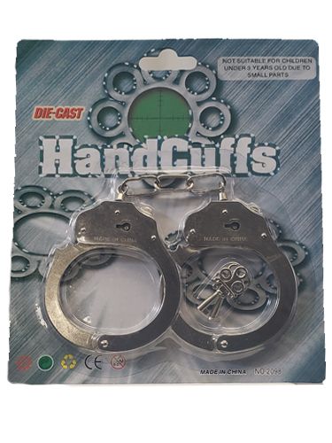 Toy Handcuffs w/ Key 50796