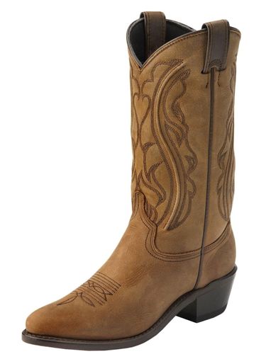 Women's Sage Longhorn Olive Brown Western Boots 3551