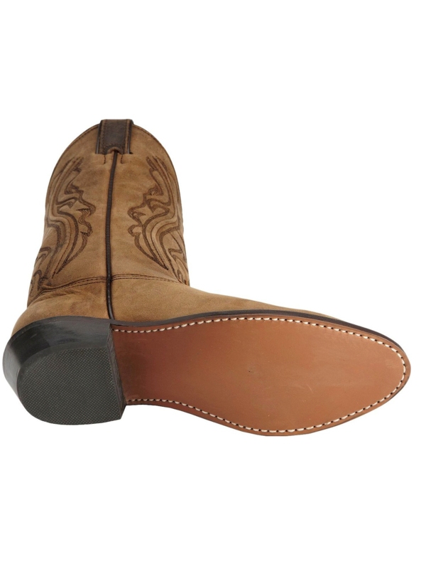 Women's Sage Longhorn Olive Brown Western Boots 3551
