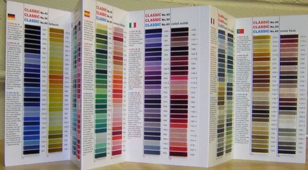 Madeira Thread Color List