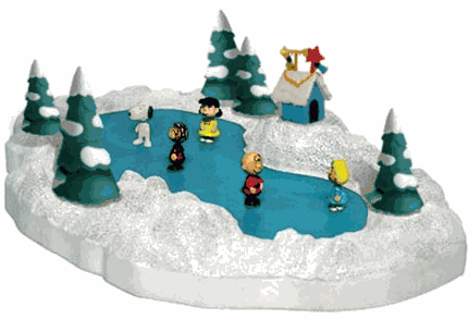 Charlie Brown Ice Skating