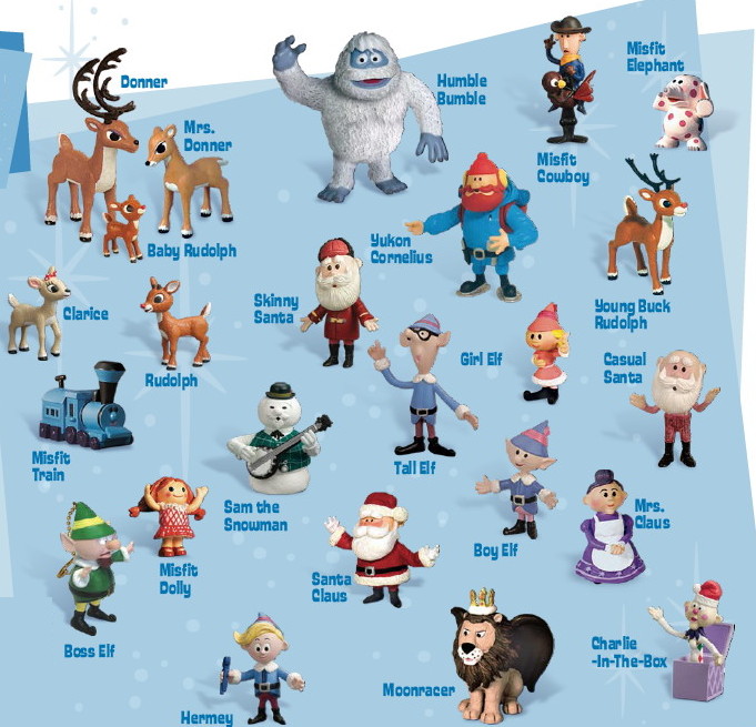 Rudolph The Red Nosed Reindeer Characters