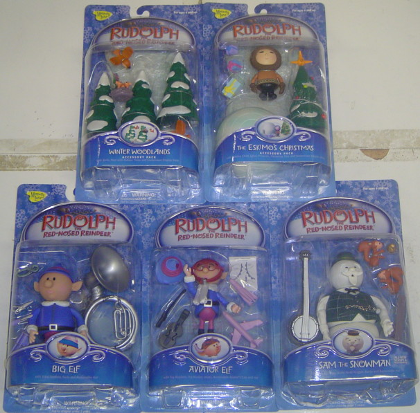 Rudolph Action Figures Series 4 Set of 5- SOLD OUT