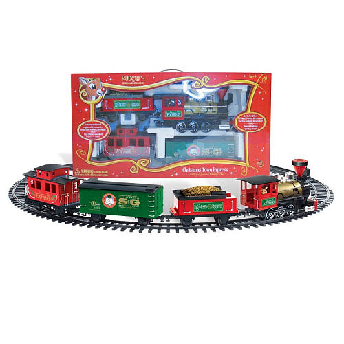 Rudolph Christmas Town Express Train Set