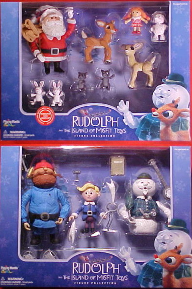 Rudolph Original Sculpts 2001 Action Figures Set of 6- SOLD OUT