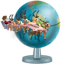 Rudolph & Sleigh Around the World Tree Topper- CANCELLED BY MANUFACTURER