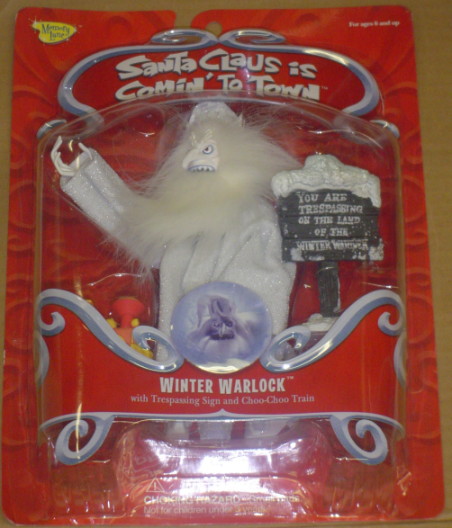 Santa Claus Comin To Town Deluxe Winter Warlock Figure- SOLD OUT
