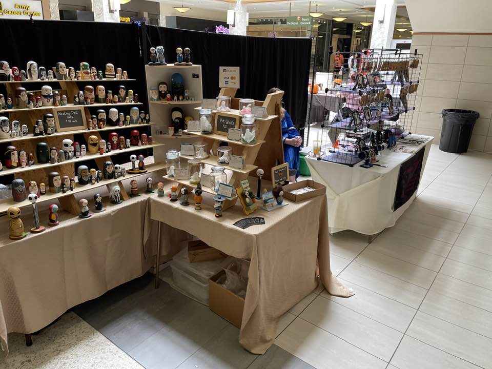 Vendor Spaces: 8' x 6' ( Mall O' Ween Sept 2024)