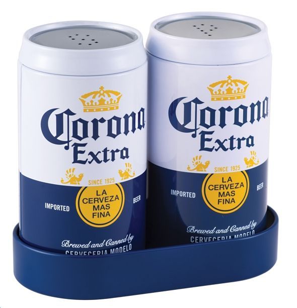 2025 Corona Salt and Pepper Caddy (12 tins) - Item # 426827-12