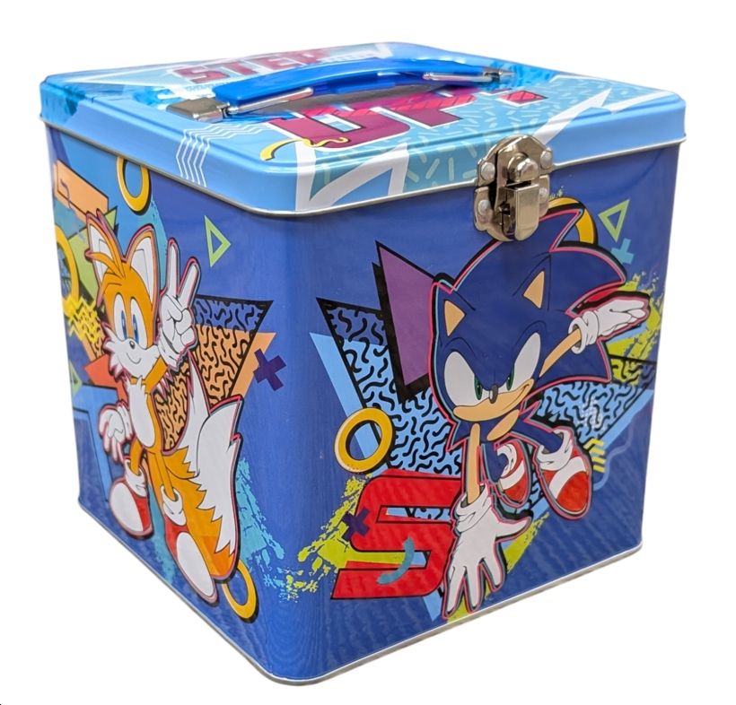 Sonic XL Cube Tin Storage Box (6 tins) - Item # 597207