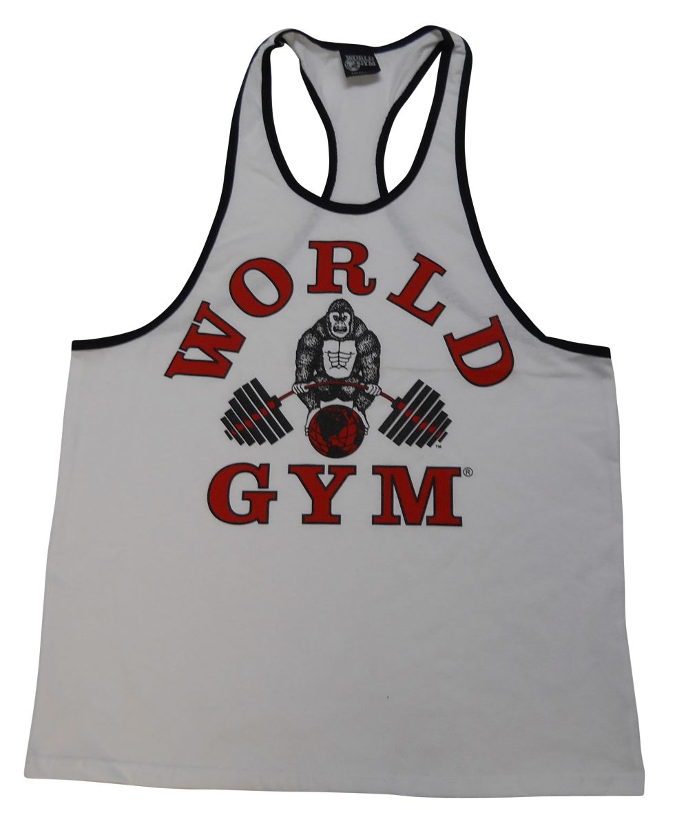 World Gym Ringer Tank Top | T Micheal