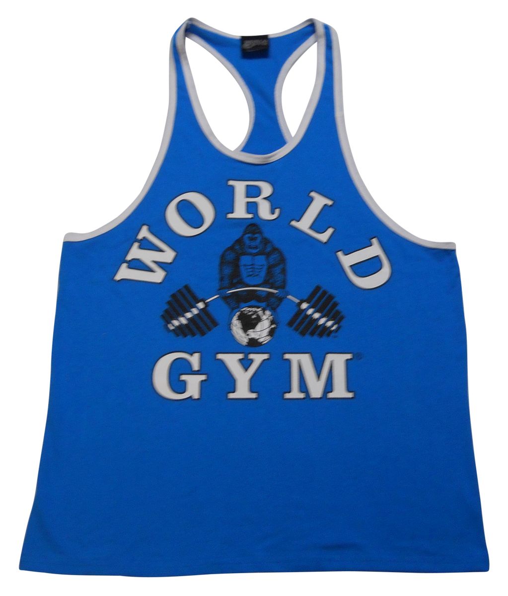 World Gym Ringer Tank Top | T Micheal