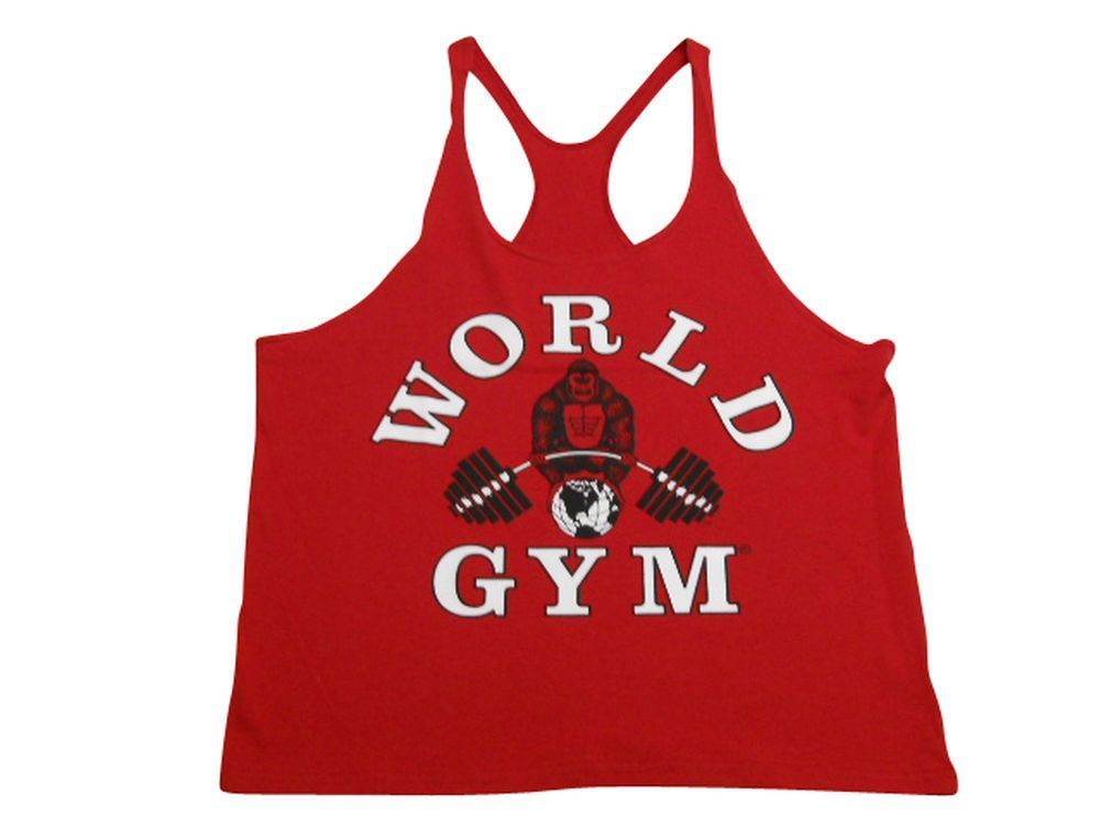 World Gym Stringer Tank Tops- STT01 | T Micheal