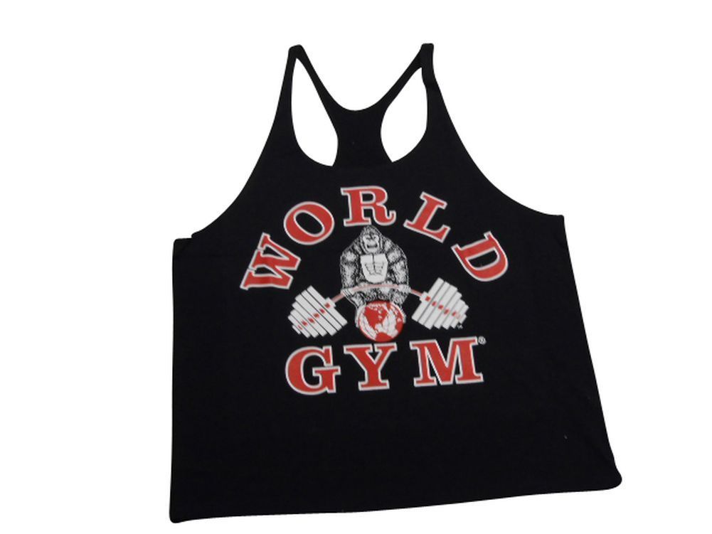 World Gym Stringer Tank Tops- STT01 | T Micheal