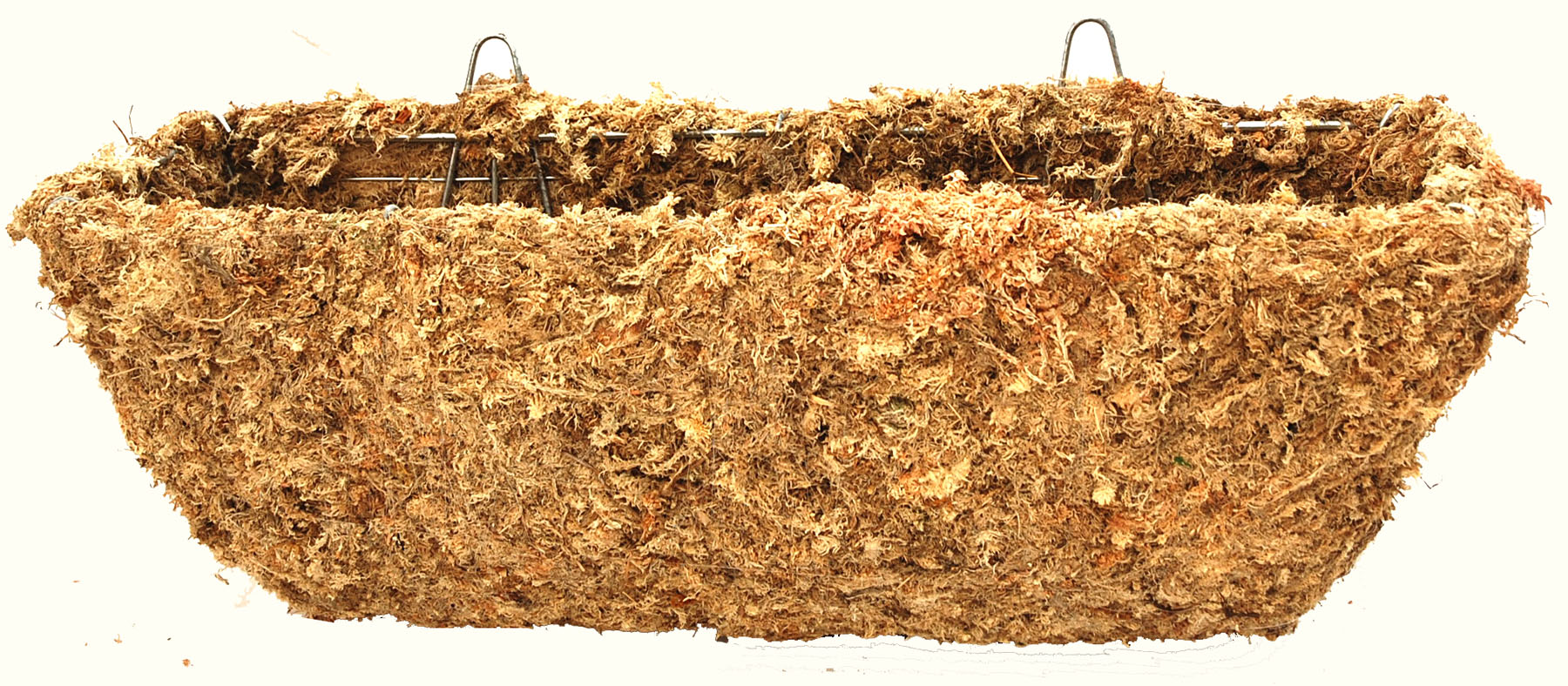 Sphagnum moss window box 24" long