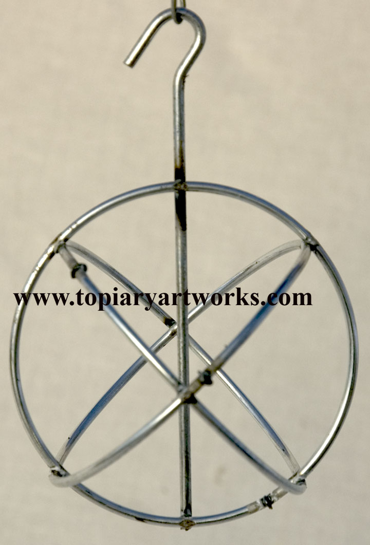 4" WIRE HANGING BALL (SPHERE)