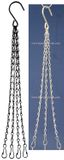 CHAIN HANGERS - GALVANIZED AND BLACK