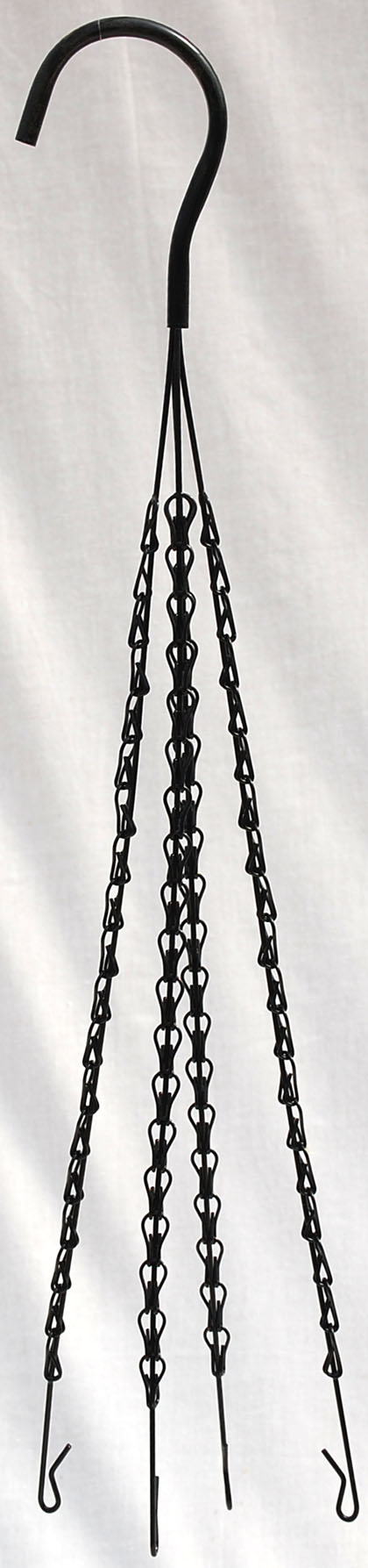 Rigid wire chain hanger 4 strand 29" long - pack of 10
