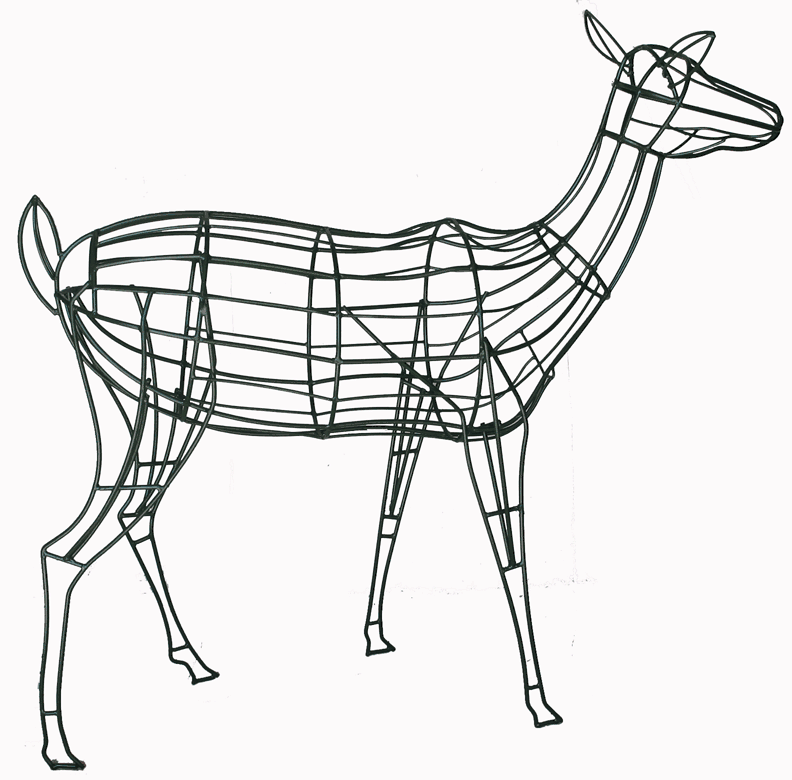 Topiary Deer