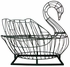 Topiary Swan Frame - 48"