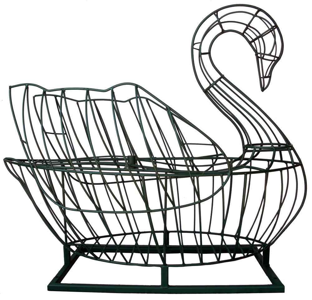 Topiary Swan Frame - 48"