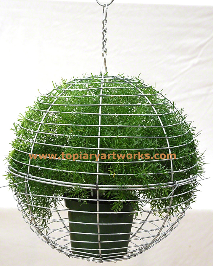 WIRE BALL - WIRE SPHERE - WIRE GLOBE 12" DIAMETER