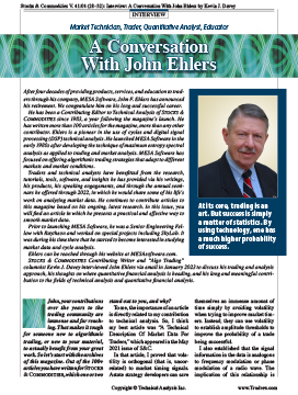 Stocks & Commodities V. 41:04 (28–32): Interview: A Conversation With ...