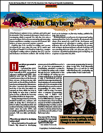 V. 19:12 (70-78): Interview: John Clayburg by Jayanthi Gopalakrishnan