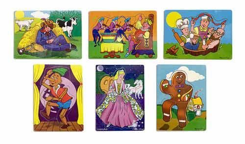 Fairy Tales & Nursery Rhymes Puzzle Set 2