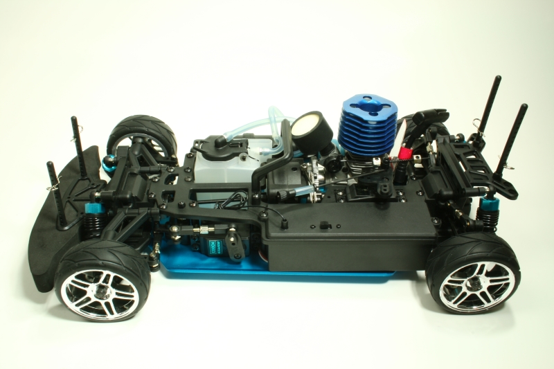 Nitro Porsche 911 RC Car W/2 Speed Transmission & Upgraded Rims