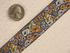 Country Calico Floral Jacquard Ribbon #-WR-60
