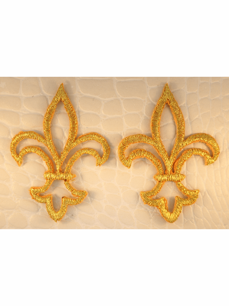 Metallic Gold Iron-On Applique #appliques-11