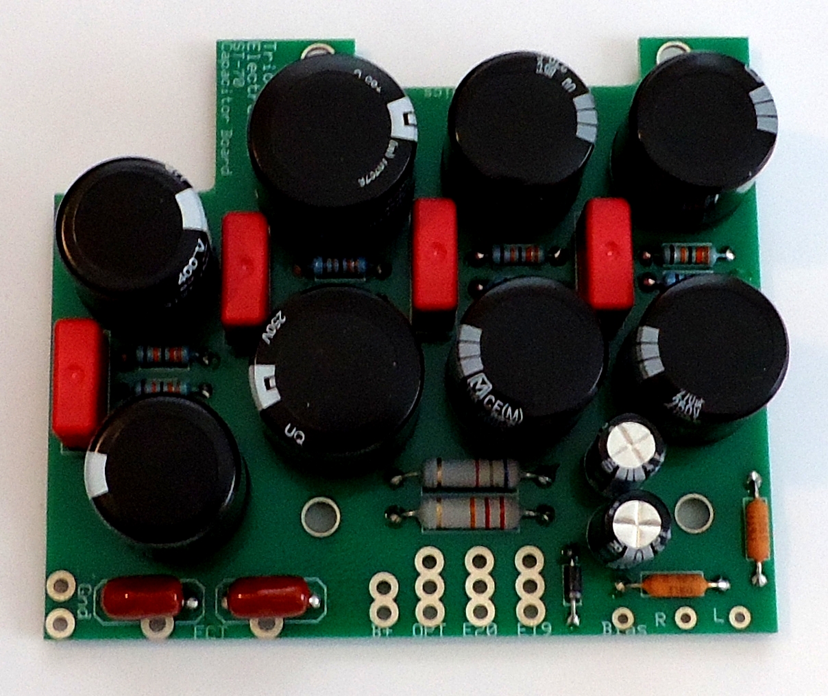 Upgrade Power Supply Capacitor Boards for Dynaco & Fisher Amplifiers
