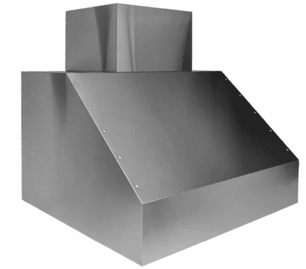 724212 Trade-Wind 42" 7200 Series Outdoor Wall Mount Barbecue Hood ...