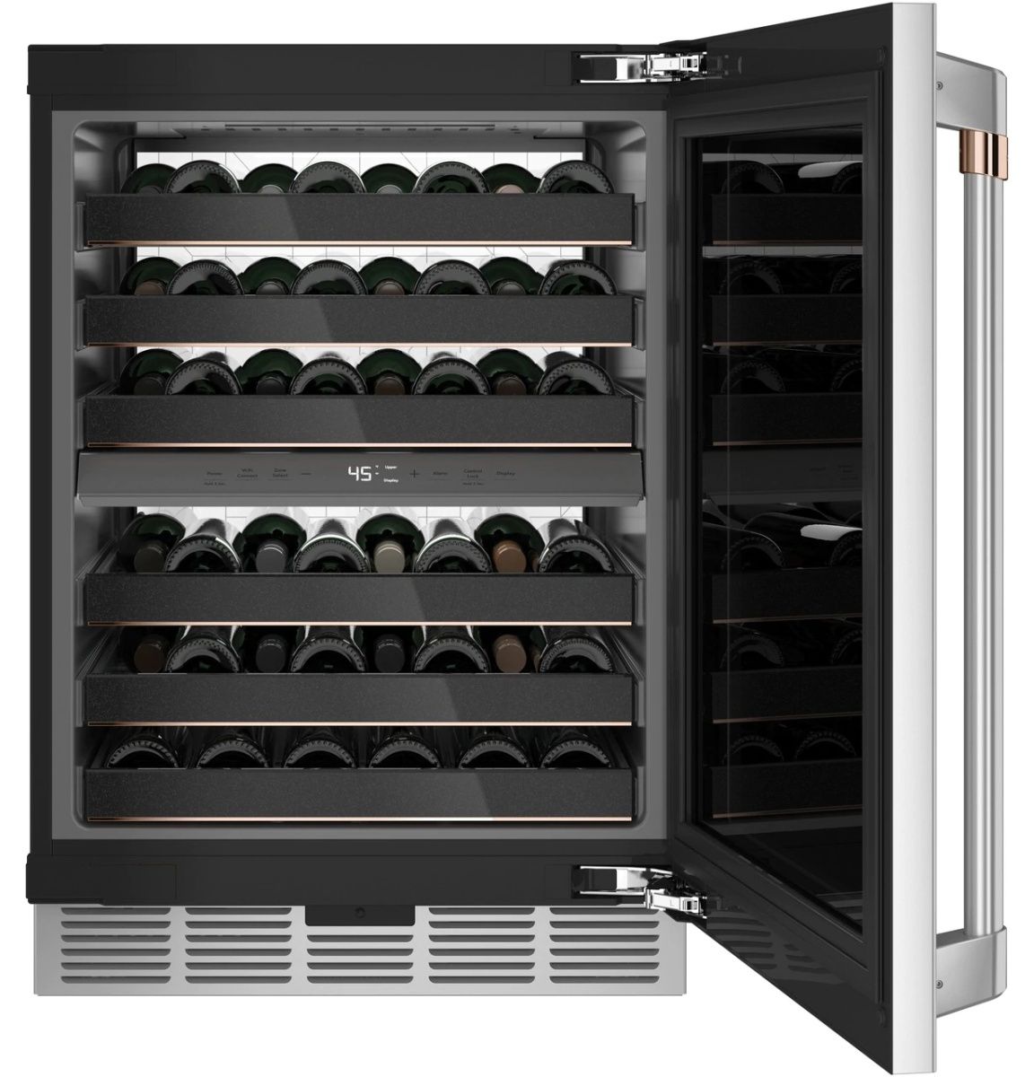 CCP06DP2PS1 Cafe 24" Wine Center with Wifi and LED Light Wall ...