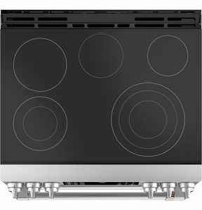 CES750P2MS1 Cafe 30" Slide-In Front Control Electric Double Oven Range ...