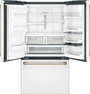 CFE28TP4MW2 Cafe 36" French Door Refrigerator with LED Lighting - Matte ...
