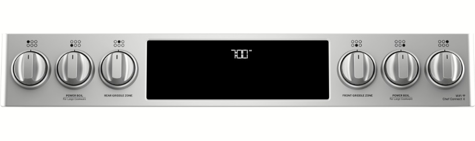 CGS700P2MS1 Cafe 30" Slide-In Front Control Convection Gas Range ...