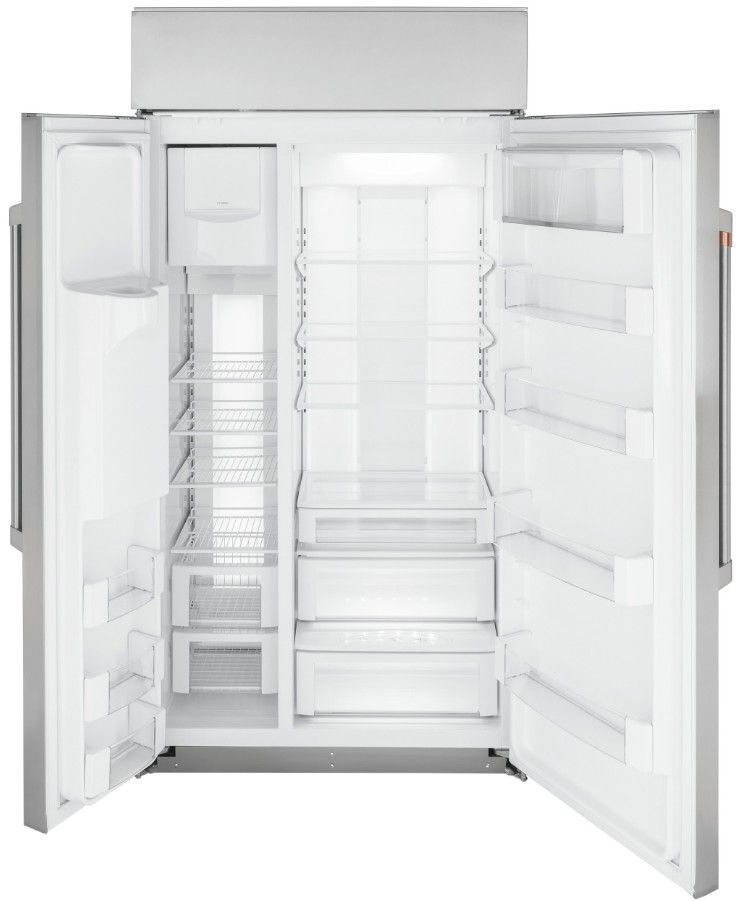 CSB48YP2NS1 Cafe 48" Smart Built In Side by Side Refrigerator with ...