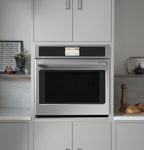 CTS70DP2NS1 Cafe 30" Electric Single Wall Oven with Top-Down True ...
